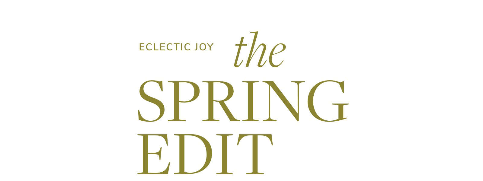The Spring Edit | Joss & Main